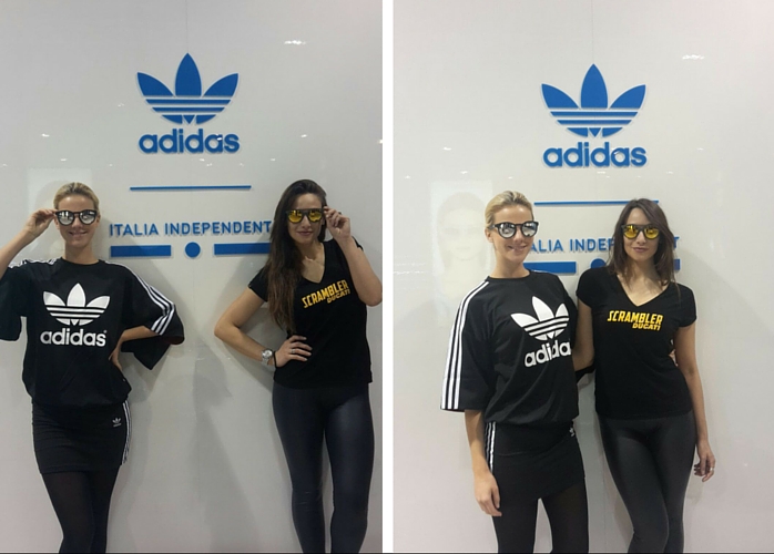 Hostess accoglienza per Italia Indepedent alla fiera Mido 2016 ...